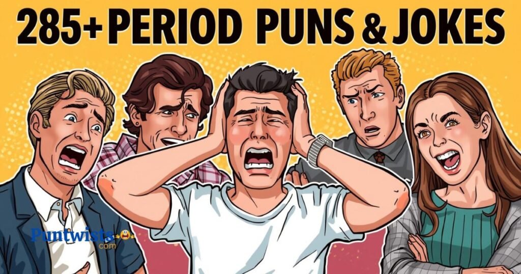 285+Period Pain Puns & Jokes That Turn Cramps Into Comedy! - puntwists.com